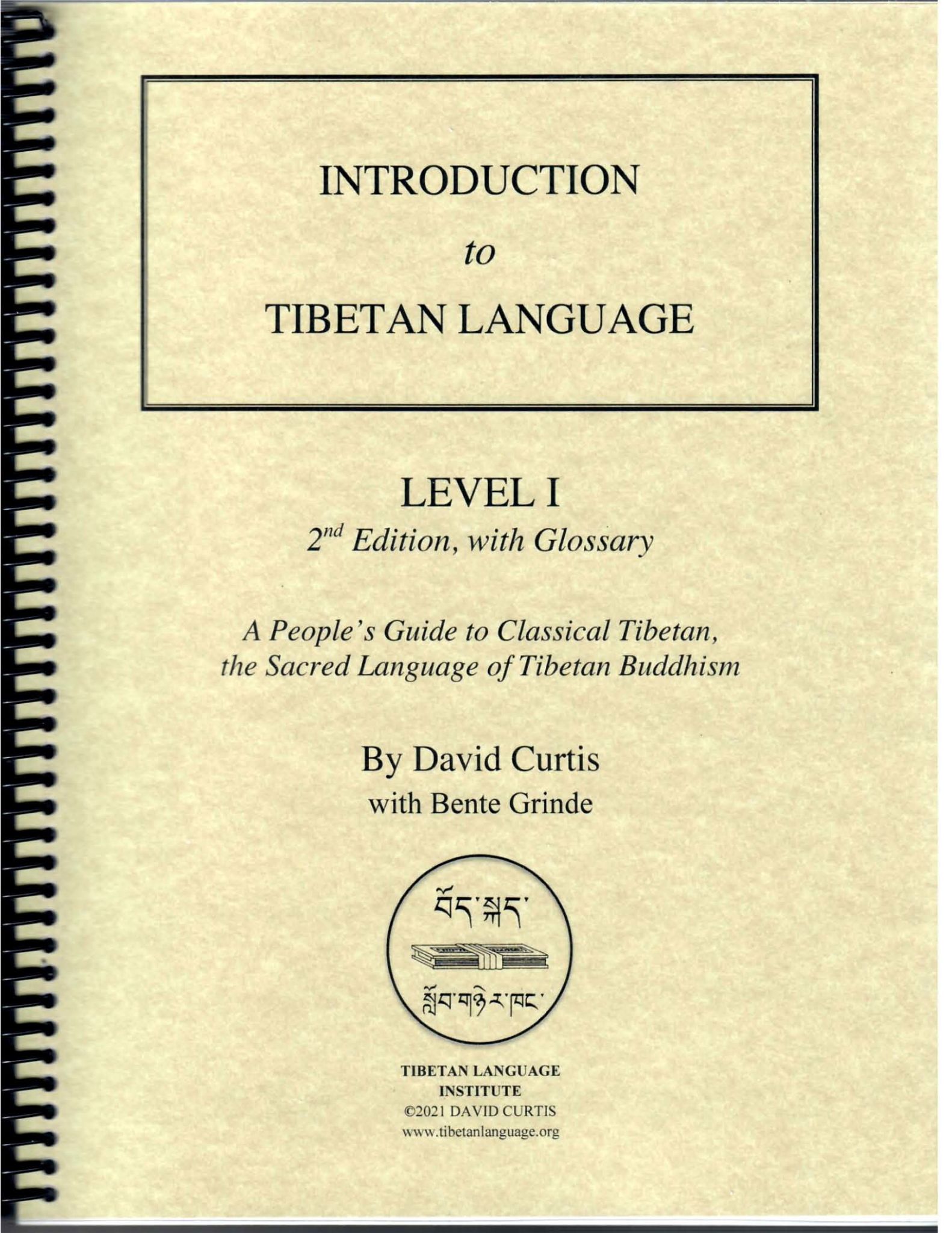 Introduction to the Tibetan Language - Level I Workbook - Tibetan ...