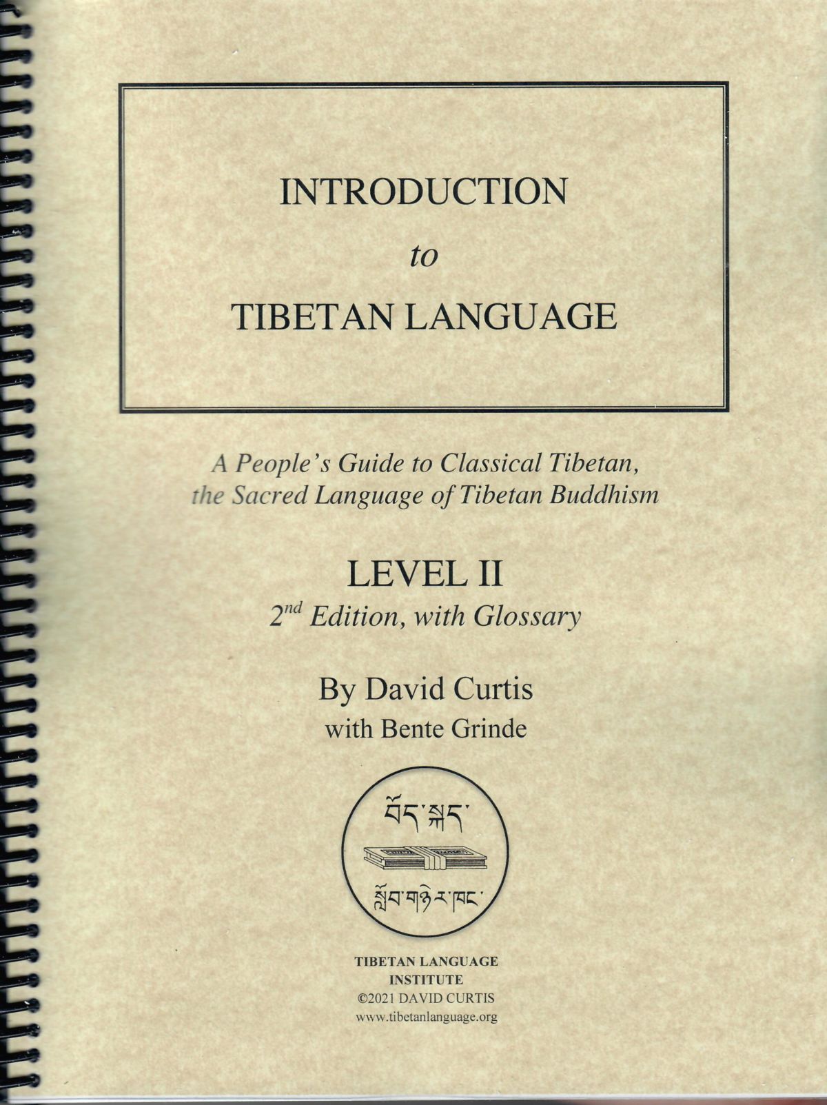 Introduction to the Tibetan Language - Level I Workbook - Tibetan ...